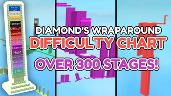 Diamond's Wraparound Difficulty Chart Obby | Roblox Difficulty Chart Obby Wiki | Fandom