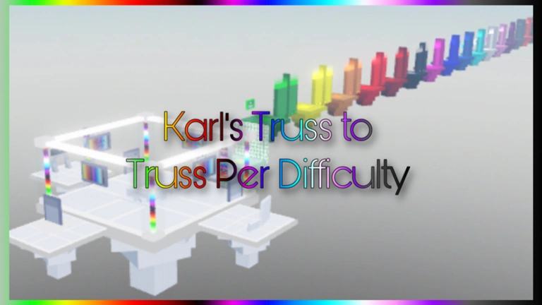 Karl's Truss to Truss Per Difficulty Chart Obby | Roblox Difficulty ...