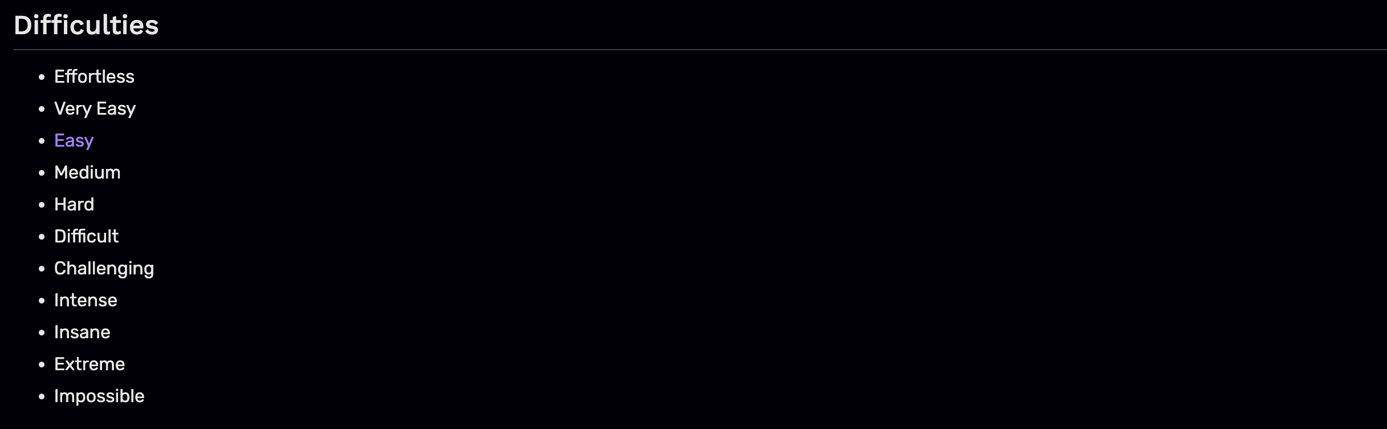 On Making Difficulty Chart Obby Articles | Roblox Difficulty Chart Obby ...