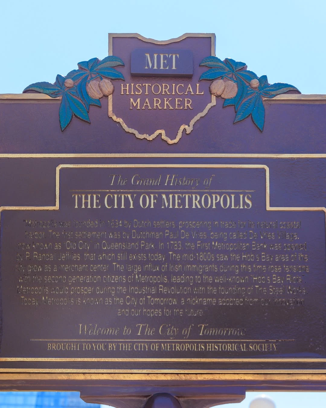Metropolis Historical Society | DC Universe Wiki | Fandom