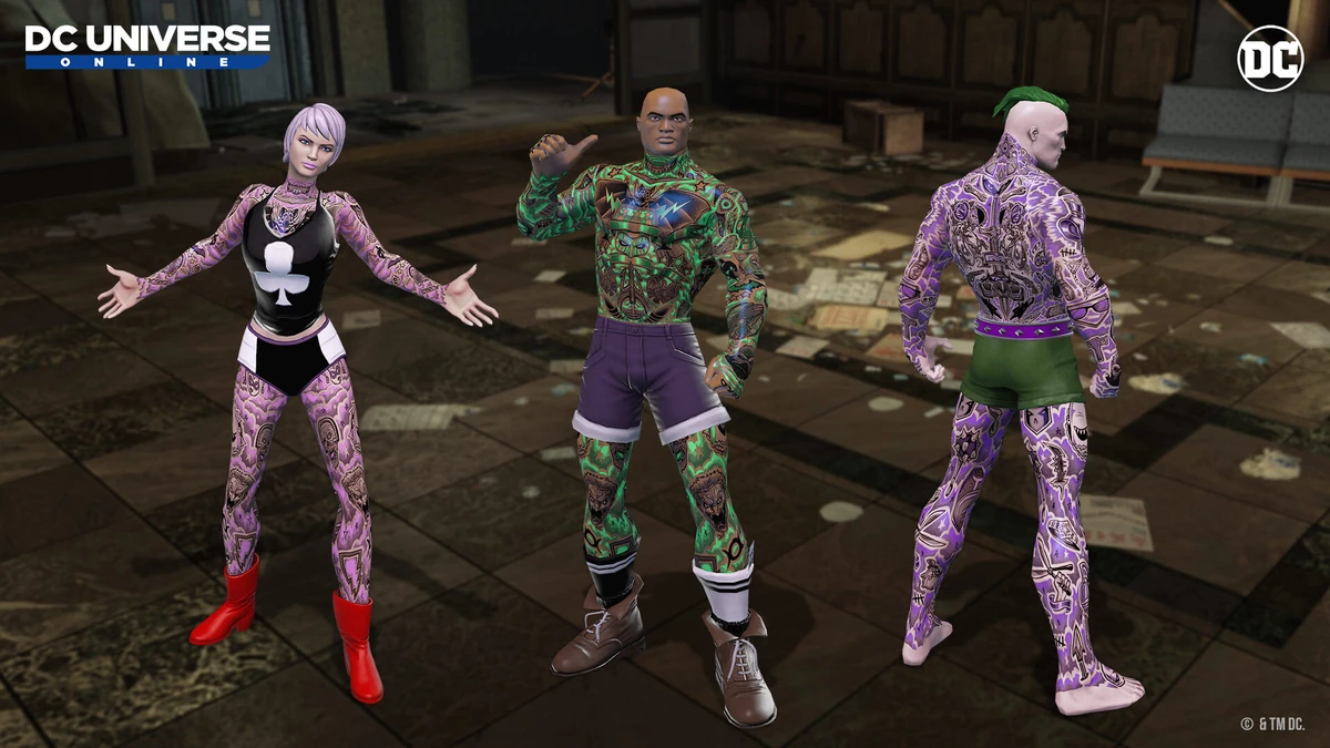 Legends-in-Ink Skin Set | DC Universe Online Wiki | Fandom