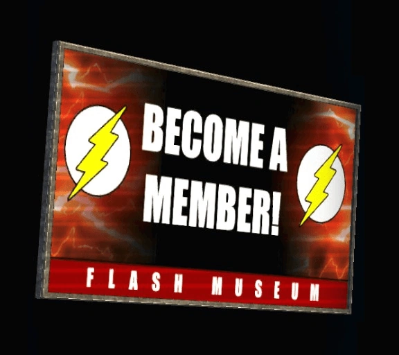 Flash Museum Featured Exhibits Sign | DC Universe Online Wiki | Fandom