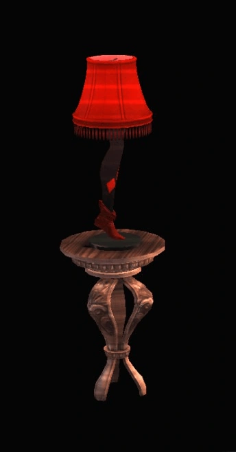 Table with Harlequin Leg Lamp | DC Universe Online Wiki | Fandom