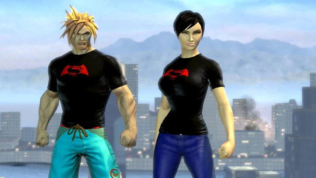BvS Logo T-Shirt | DC Universe Online Wiki | Fandom