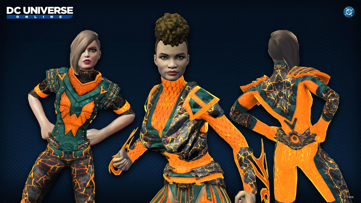Molten Obsidian Chroma Pack | DC Universe Online Wiki | Fandom