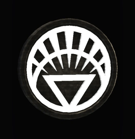 white lantern symbol