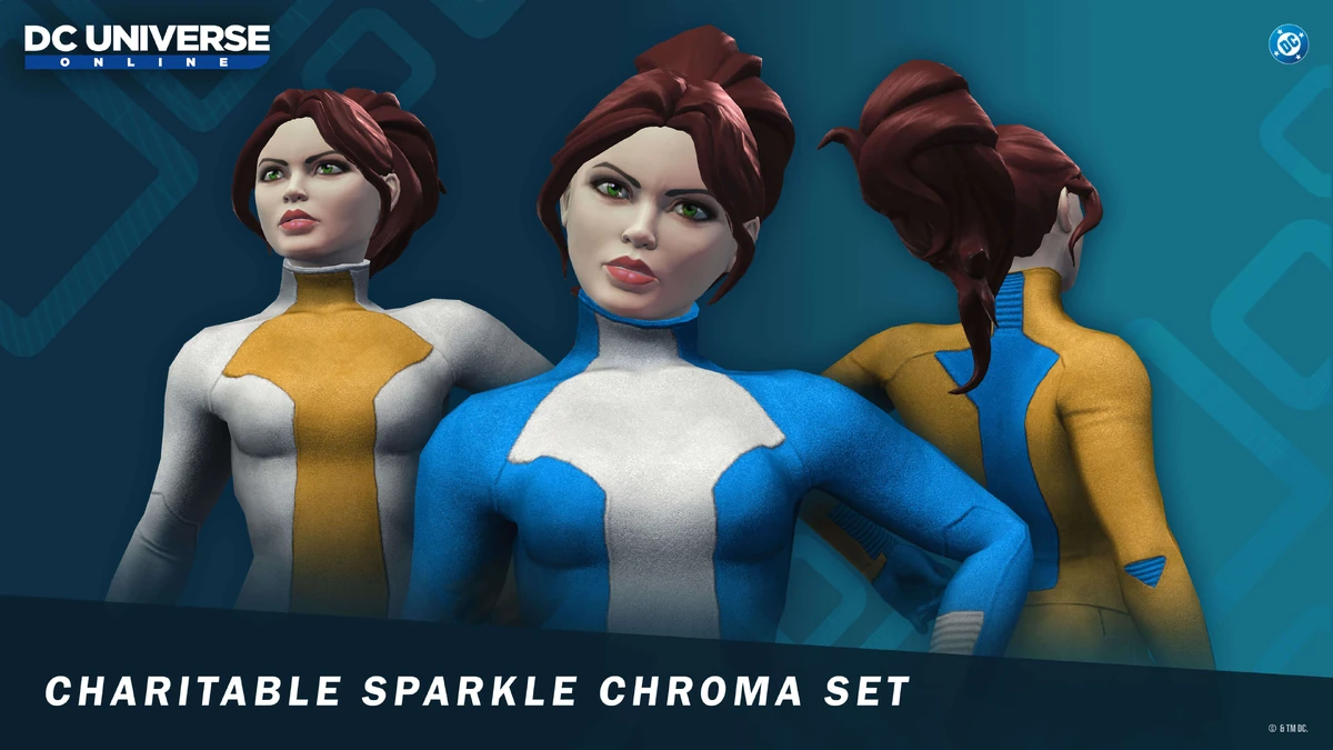 Charitable Sparkle Chroma 1 Material | DC Universe Online Wiki | Fandom