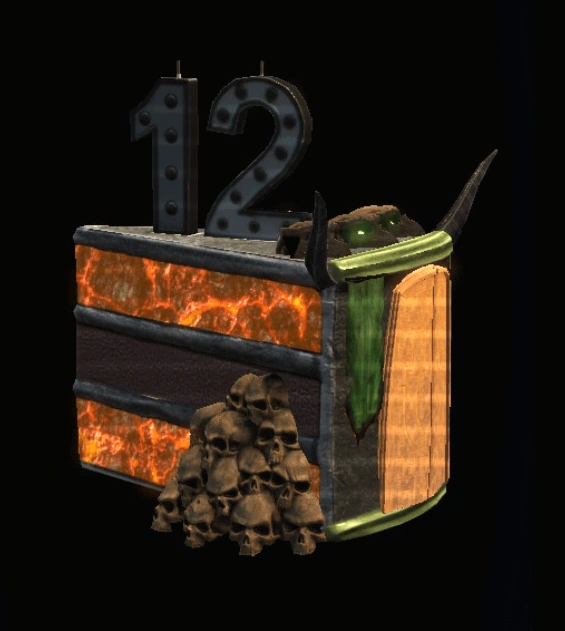 12th Anniversary Cake - Underworld | DC Universe Online Wiki | Fandom