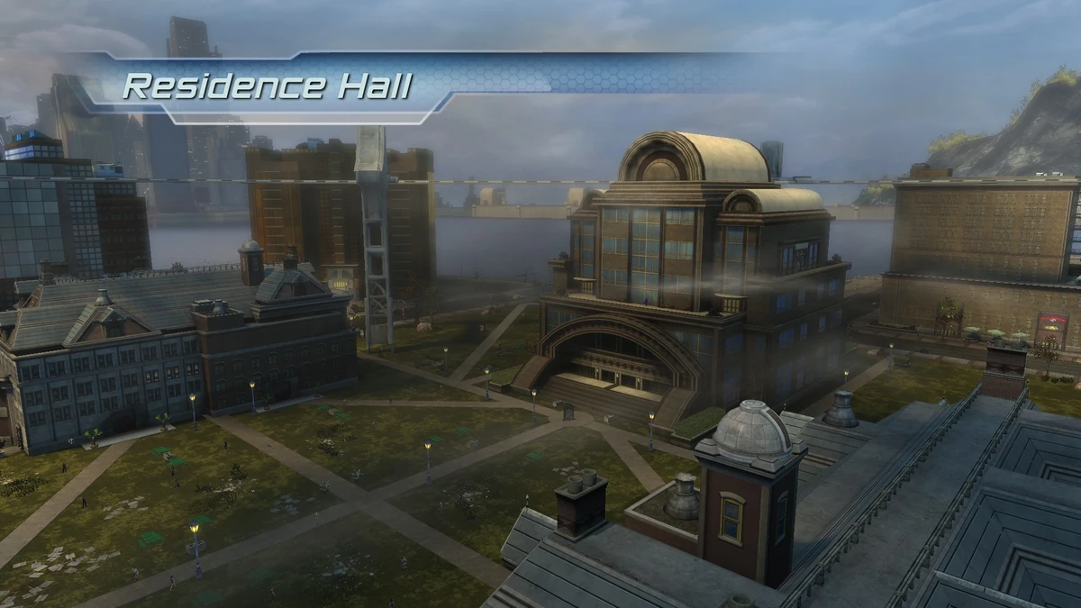 Metropolis University Residence Hall Kiosk (Exploration) | DC Universe ...