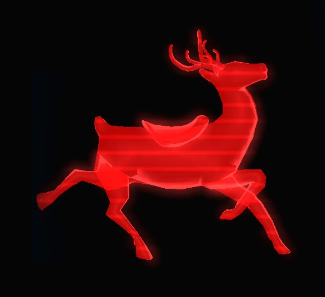 Hanging Galloping Reindeer - Red Construct | DC Universe Online Wiki ...
