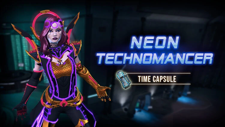 Neon Technomancer Time Capsule | DC Universe Online Wiki | Fandom
