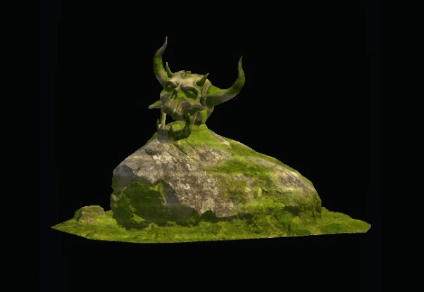 Mossy Small Skull on Rock | DC Universe Online Wiki | Fandom