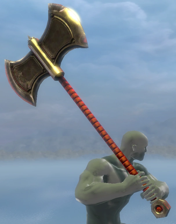 Steppenwolf's Electro-Axe Two-Handed Style | DC Universe Online Wiki ...