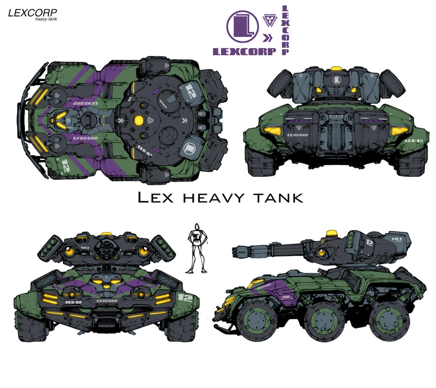 LexCorp Heavy Assault Tank | DC Universe Online Wiki | Fandom