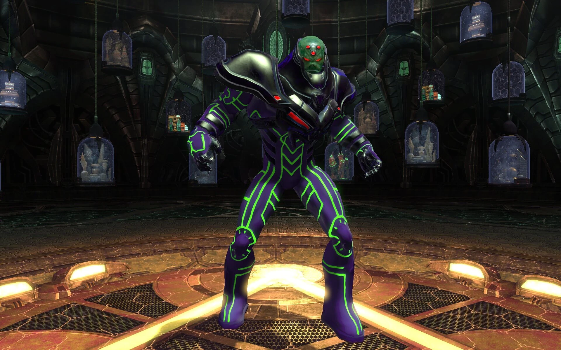 Brainiac Dc Universe Space