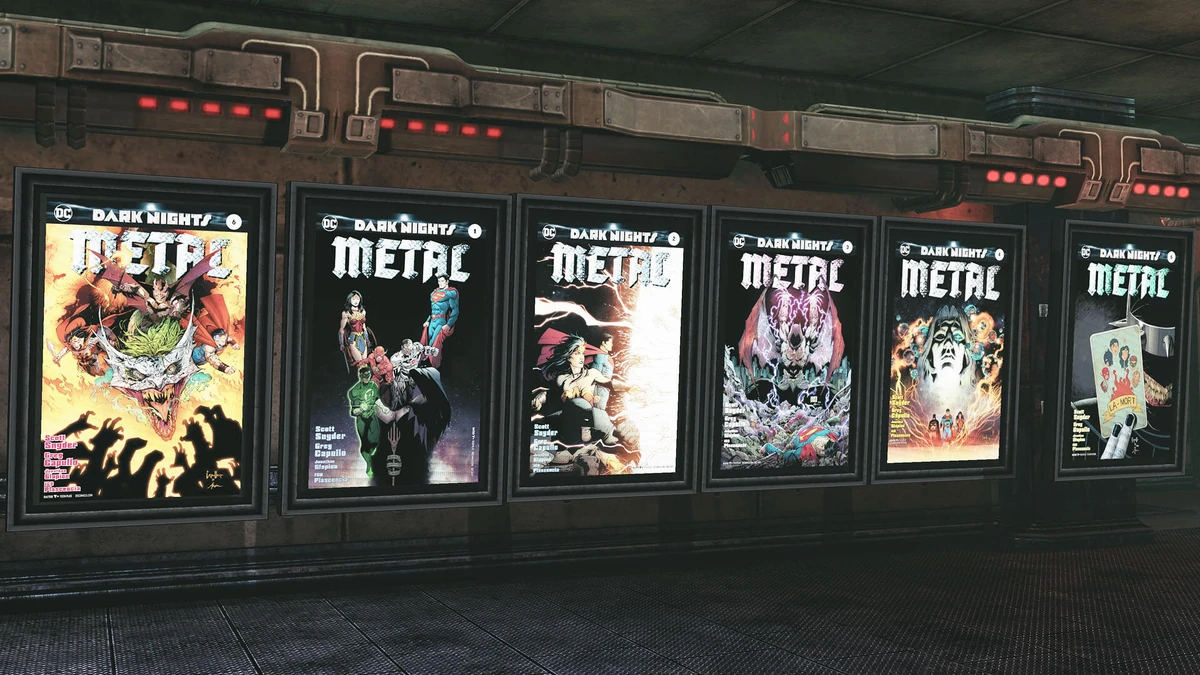 Dark Nights Metal Covers | DC Universe Online Wiki | Fandom