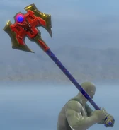 Prototype Promethium Throwback Axe | DC Universe Online Wiki | Fandom
