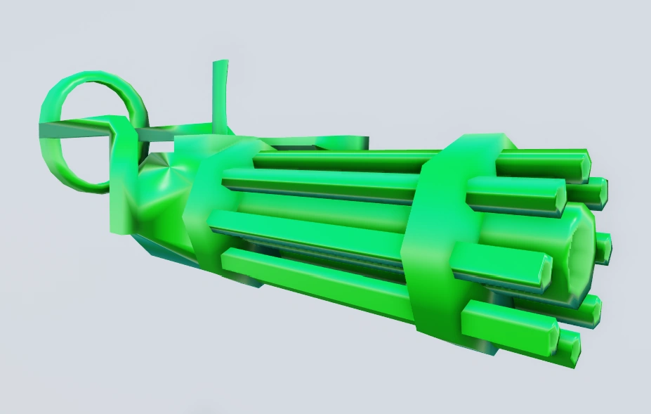 Emerald Minigun | Dimensional Craftwars Wiki | Fandom