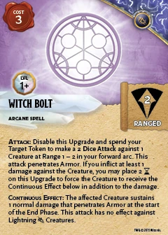 Witch Bolt | D&D Attack Wing Wiki | Fandom