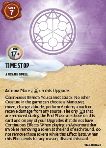Time Stop | D&D Attack Wing Wiki | Fandom