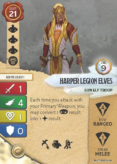 Harper Legion Elves | D&D Attack Wing Wiki | Fandom