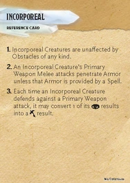 Incorporeal | D&D Attack Wing Wiki | Fandom