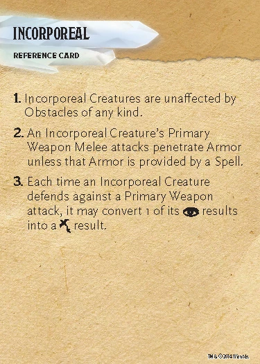Incorporeal | D&D Attack Wing Wiki | Fandom