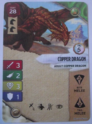 Copper Dragon | D&D Attack Wing Wiki | Fandom