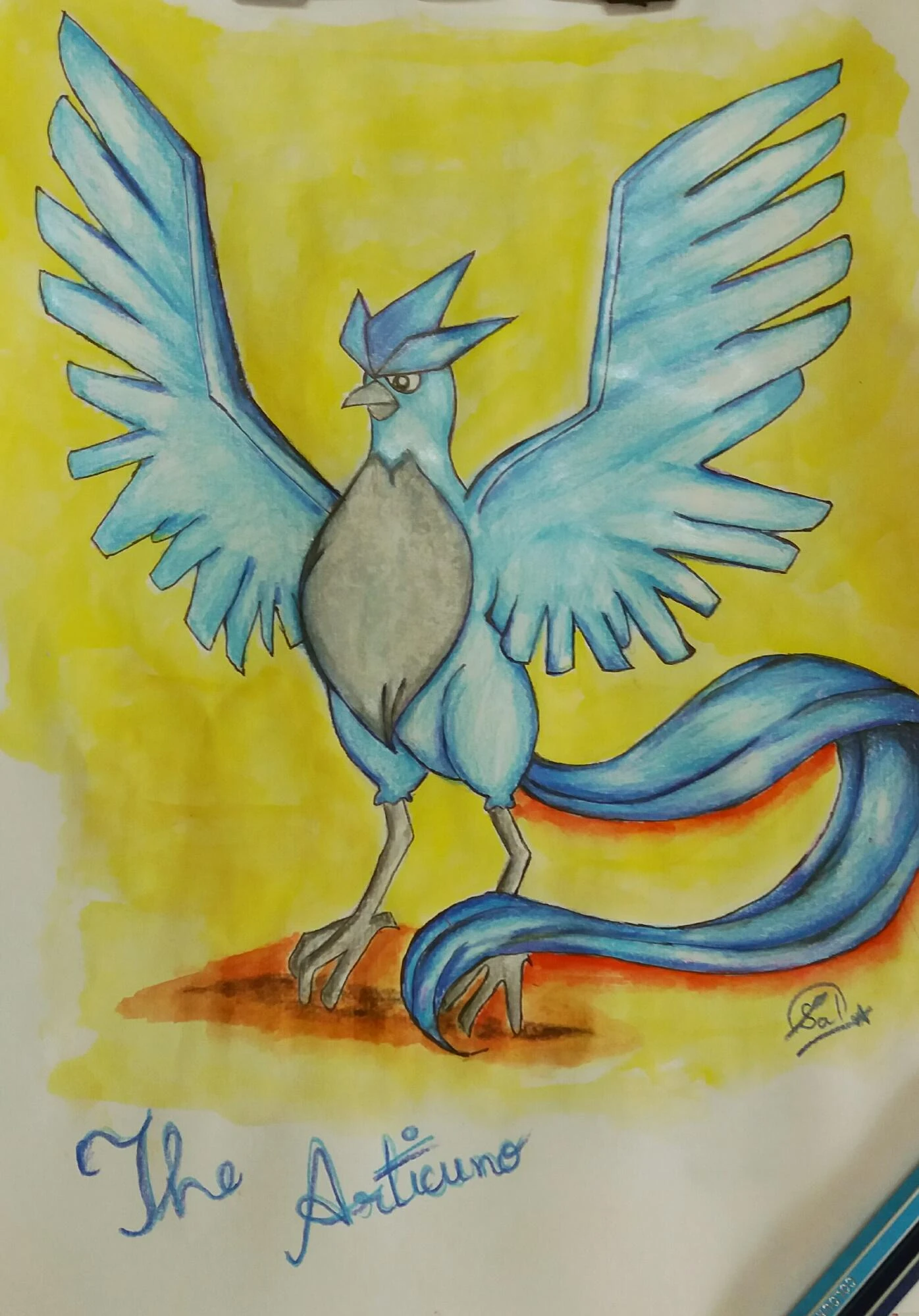 MY DRAWING : The Articuno. | Fandom