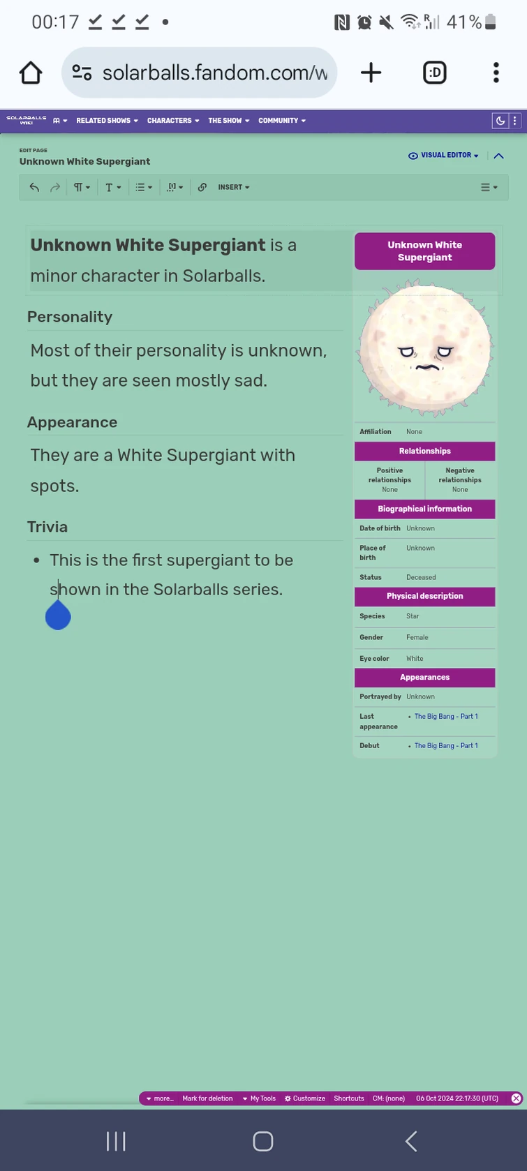 I redid a page | Fandom