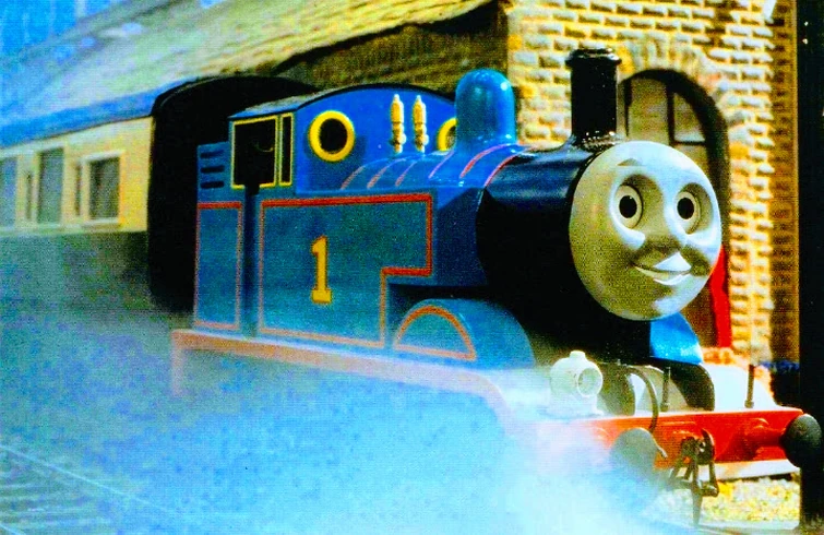 Look at my moms beautiful chalk drawing of Thomas! | Fandom