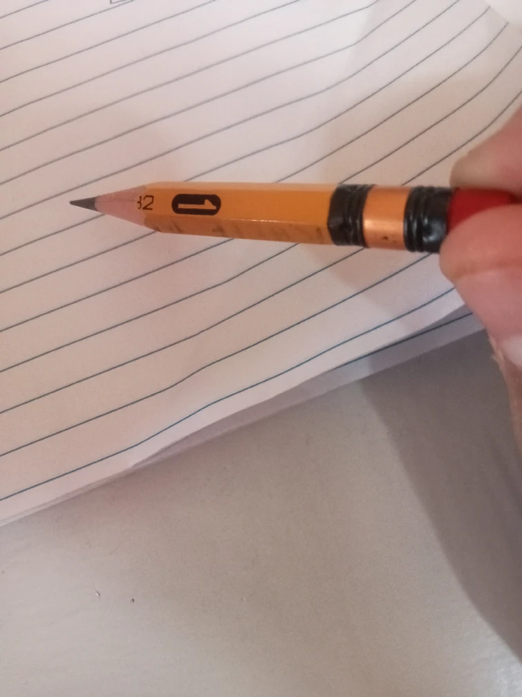 My poor pencil... | Fandom