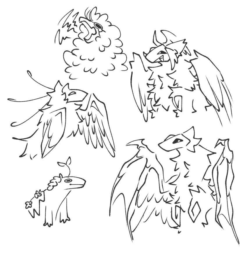 Random creature doodles | Fandom