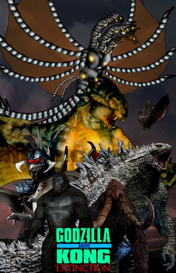 Godzilla and Kong Fan Poster I Made | Fandom