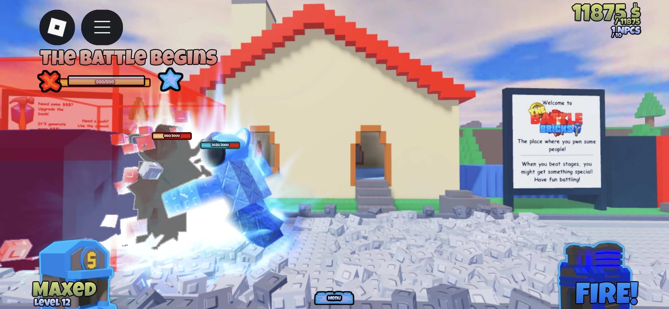 The battle bricks sandbox mode images:angry cesus vs even more angry cesus | Fandom