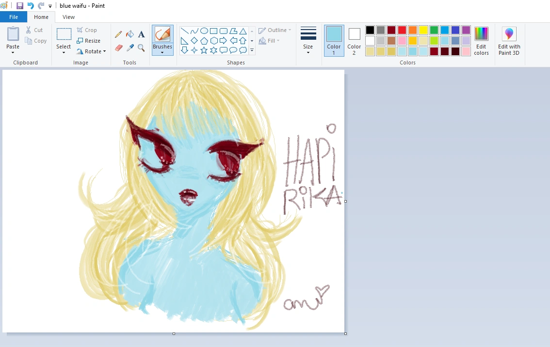 ms paint drawing #2 | Fandom