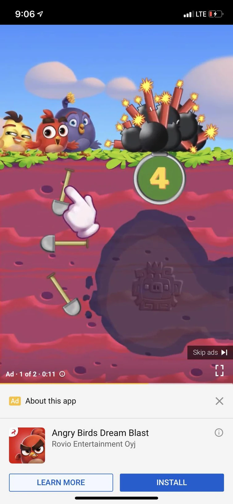 Angry birds Dream blast fake ad | Fandom