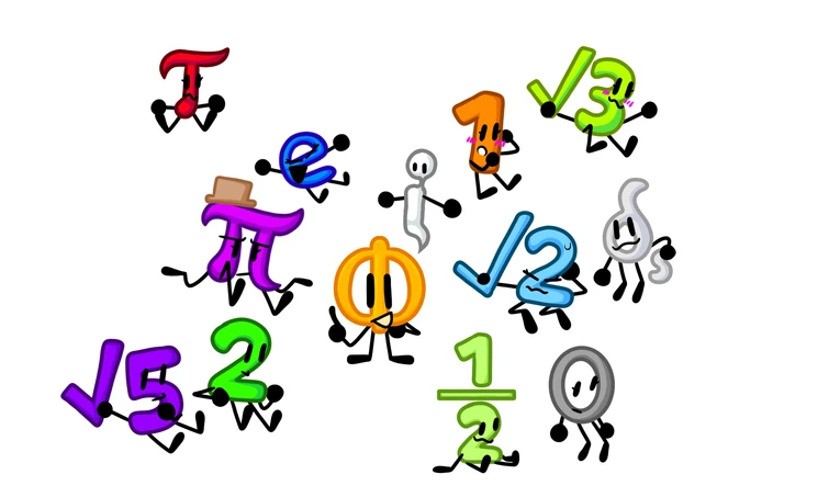 I turned Mathematical Constants into BFDI Characters (Wave 3) | Fandom