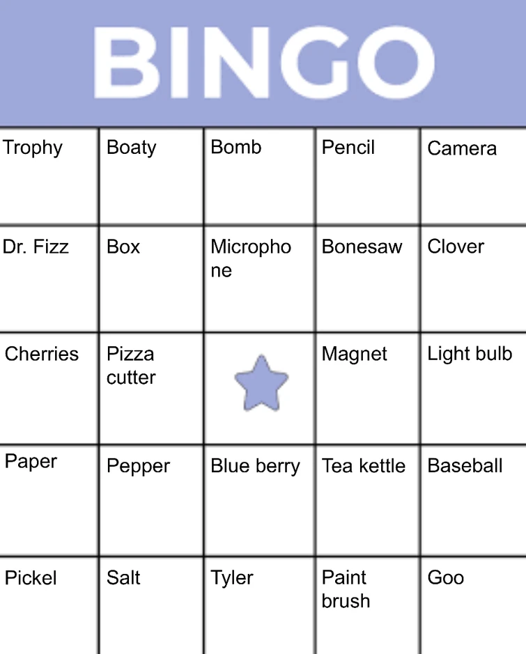 II4 cast prediction bingo | Fandom