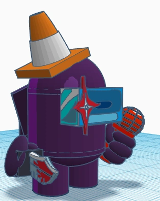 funny black impostor 3d thing i made | Fandom