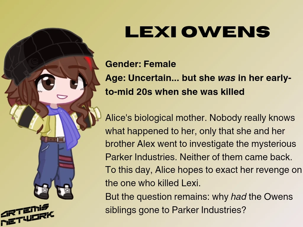 Headcanon time Lexi edition | Fandom