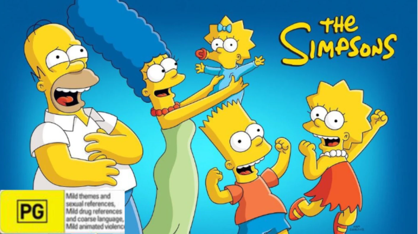 The entire Simpsons as an ad poster | Fandom