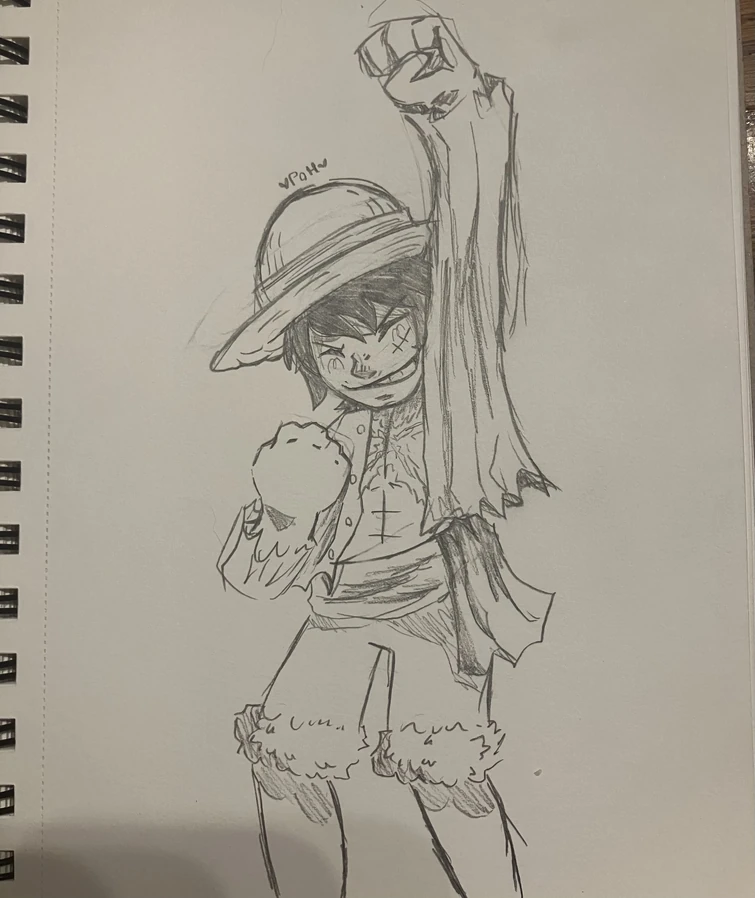 Luffy doodles 🙏🙏🙏 | Fandom