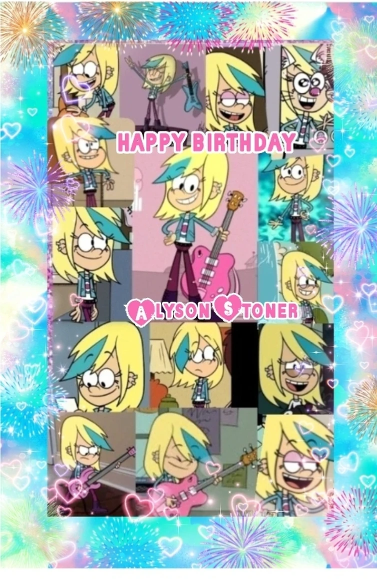 Today's Lunas GF Sam Sharps VA Alyson Stoner birthday I even made this ...