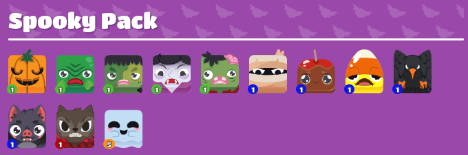 Just blew 4000+ tokens on Spooky Pack | Fandom