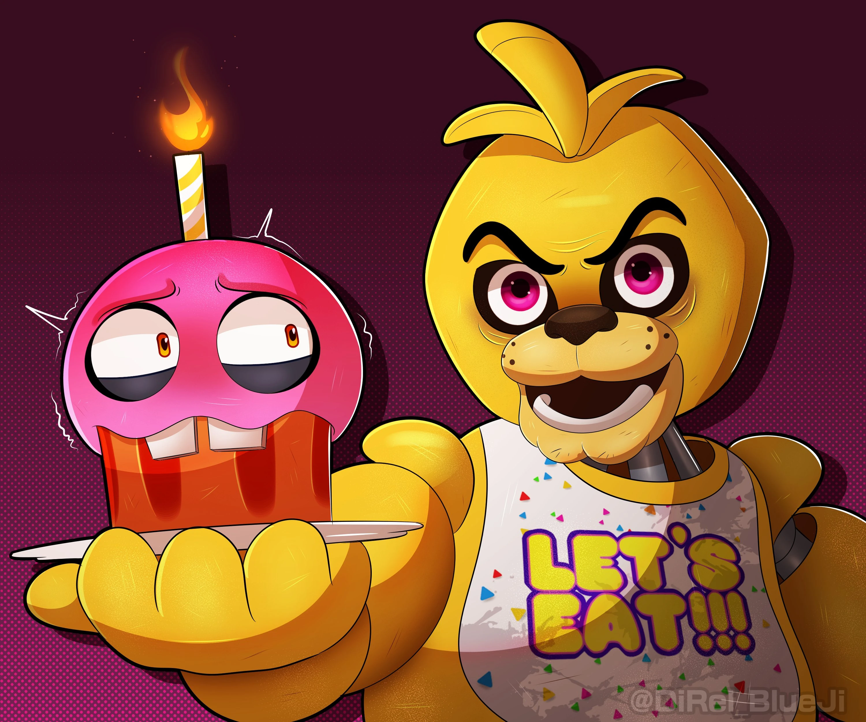 Chica lookin' Different Today (Made by DiRel_BlueJi from Twitter) | Fandom