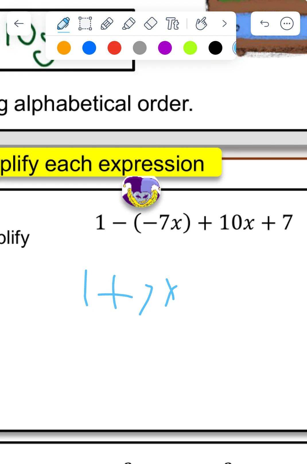 My school used fucking jevil as an example in math | Fandom