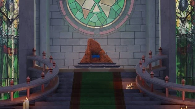 The remains of The Thing is Dr. Doom’s throne in Fortnite. | Fandom