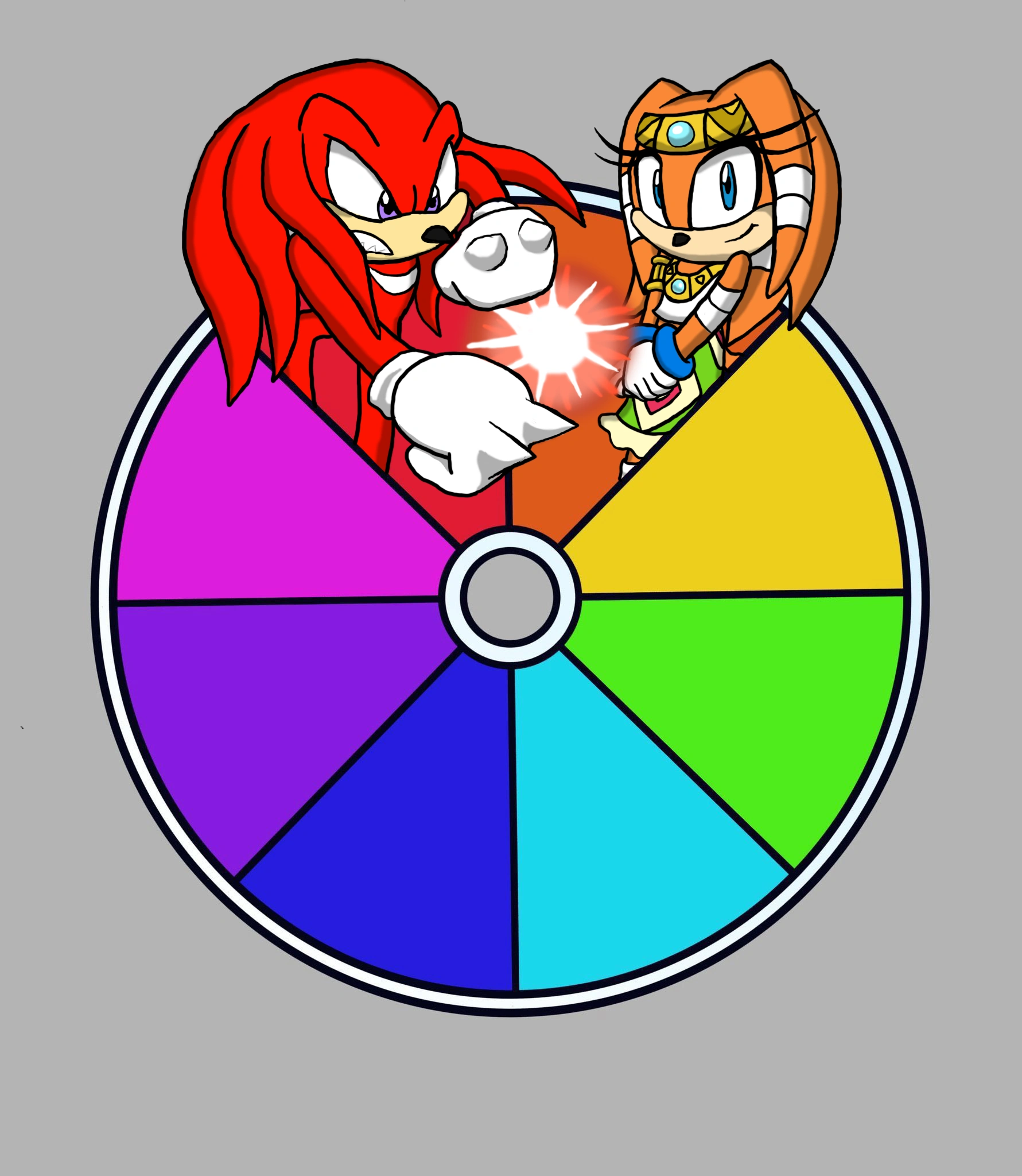 Sonic Character Color Wheel Vote: YELLOW | Fandom