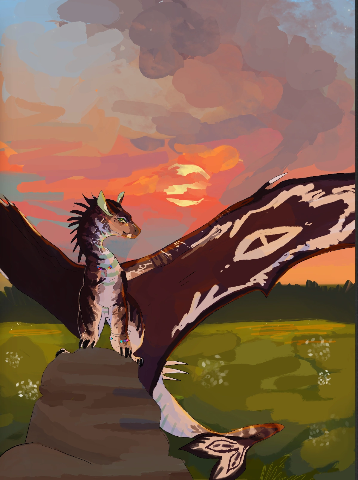 Finished art trade Yipee | Fandom